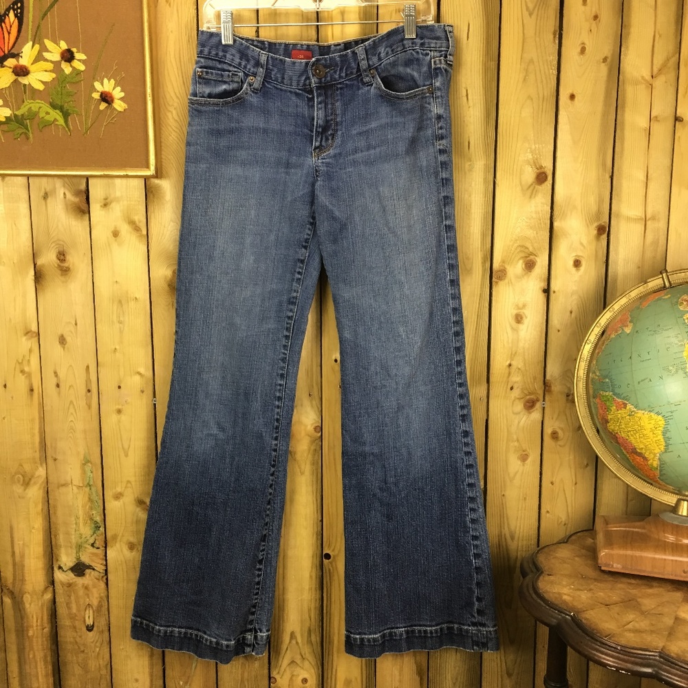 Quality Denim X2 Eva Full Leg Jeans Bootcut Size 8 - Gem